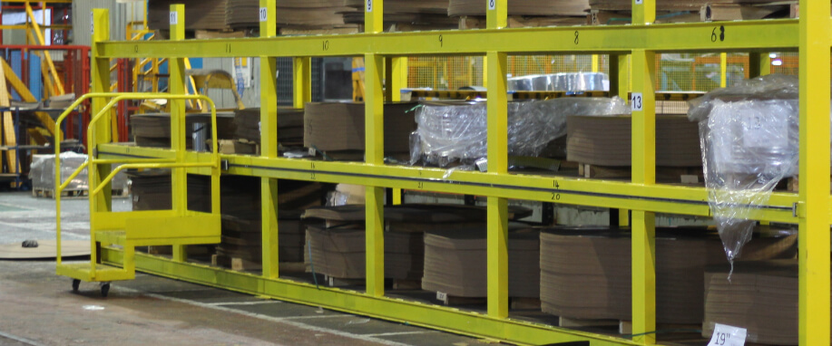 Tata Steel sliding ladder application - HepcoMotion India