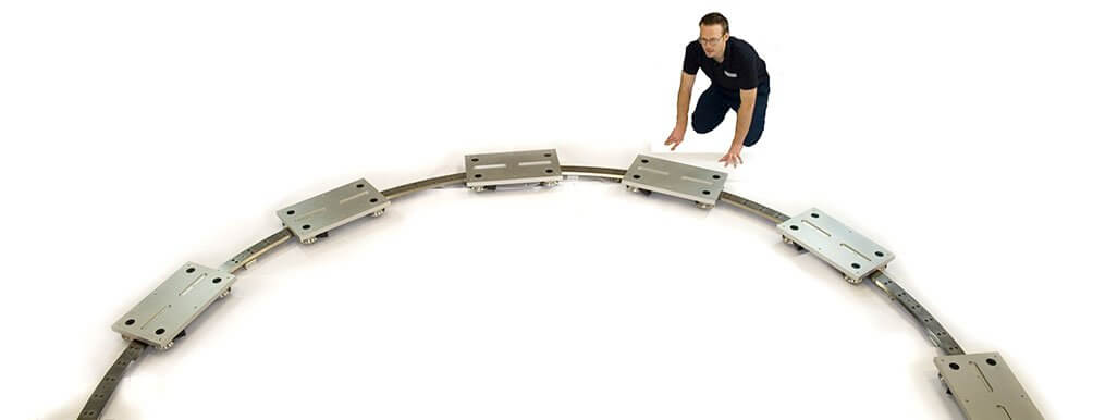 Large Diameter Ring Guides, Segments and Track Systems | HepcoMotion